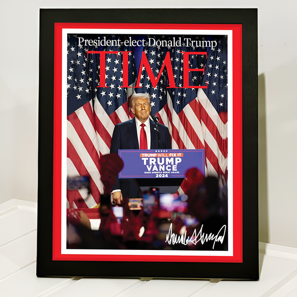 Trump Person of the Year Picture Frame, Cool Trump President, Trump ...