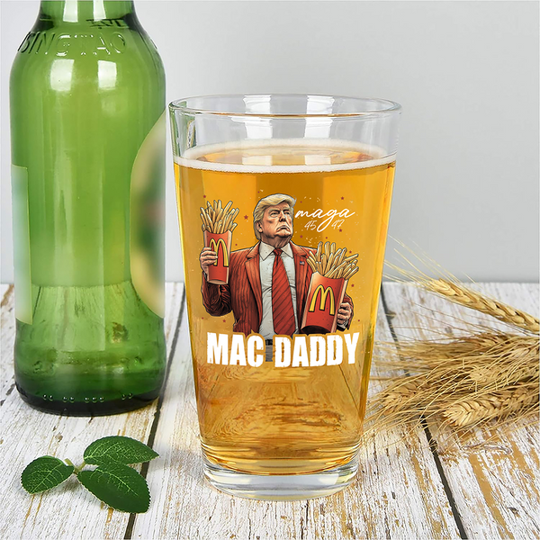 Mac Daddy Trump Fun Unique Beer Glass For Trump Fan LM32 63825 - RWB Zone