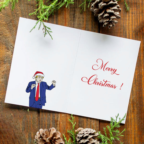 Trump Electoral Map Win 2024 Christmas Card - Election 2024 Card HO82 ...