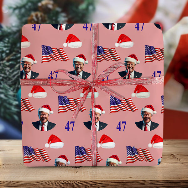 Make Your Gifts Great Again with Trump 2024 Wrapping Paper LM32 63947 ...