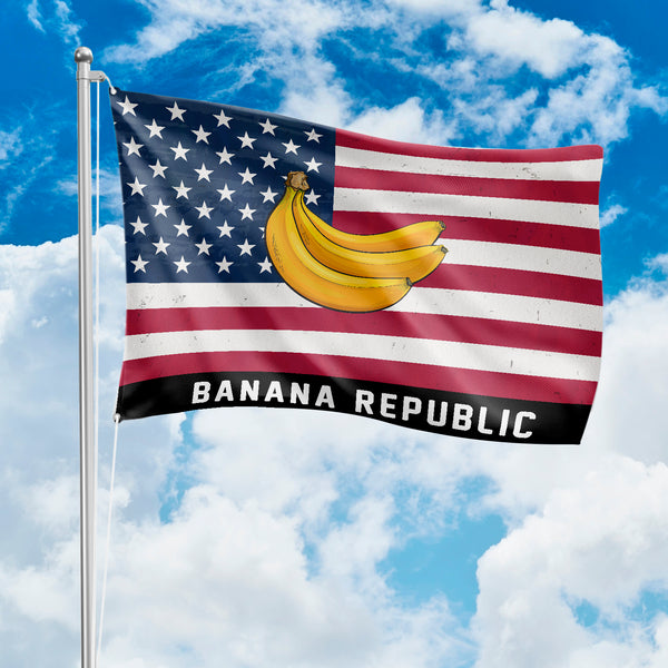 Banana Republic Flag US Banana Republic House Flag - RWB Zone