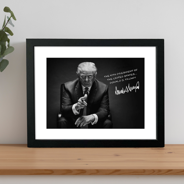 The 47th President Of The United States Donald J. Trump Picture Frame ...