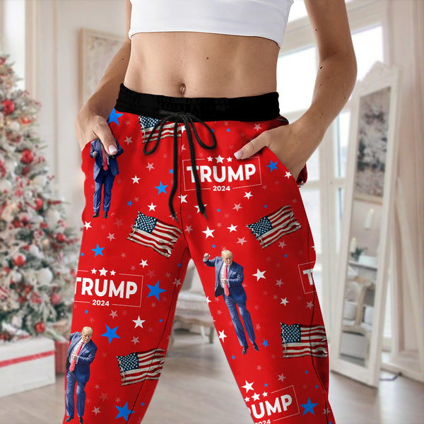 Trump Dancing Victory Sweatpants HA75 64068 - RWB Zone
